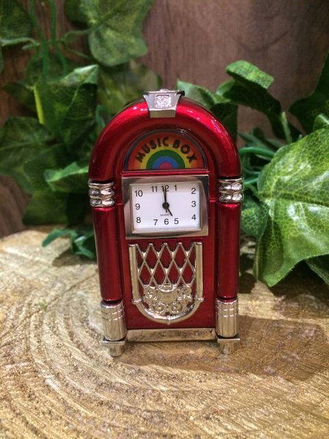 Retro Jukebox Desk Clock | Tinkerbells Emporium