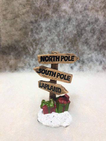 North Pole Lapland Sign | Tinkerbells Emporium