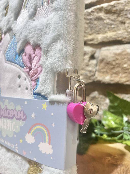 Fluffy Unicorn Secret Notebook | Tinkerbells Emporium